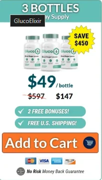 GlucoElixir® | Restore Healthy Glucose – Just $49/Bottle!